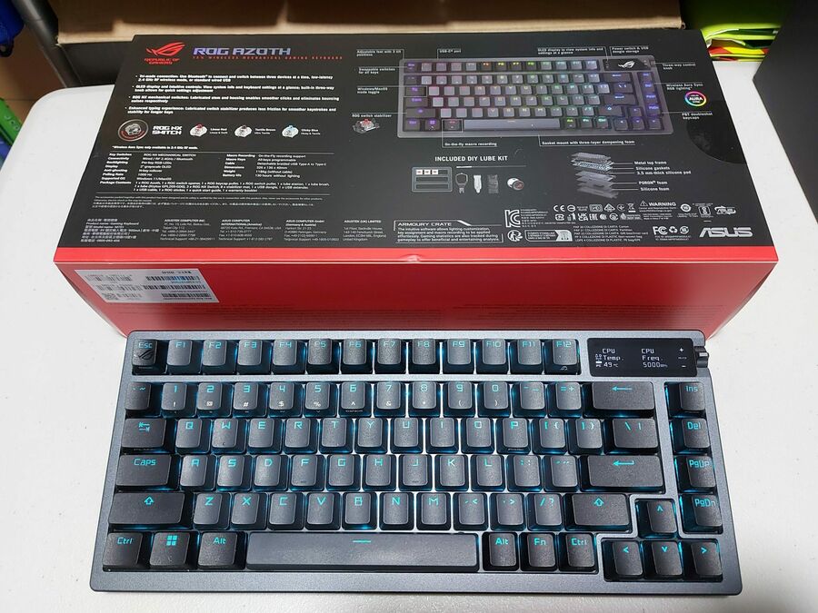 ROG Azoth Gaming Keyboard Review • Digital Reg | Since 2004 • Tech Review