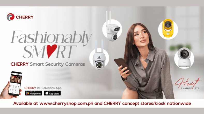 THE FASHIONABLY SMART CHOICE: CHERRY SMART SECURITY CAMERAS • Digital ...