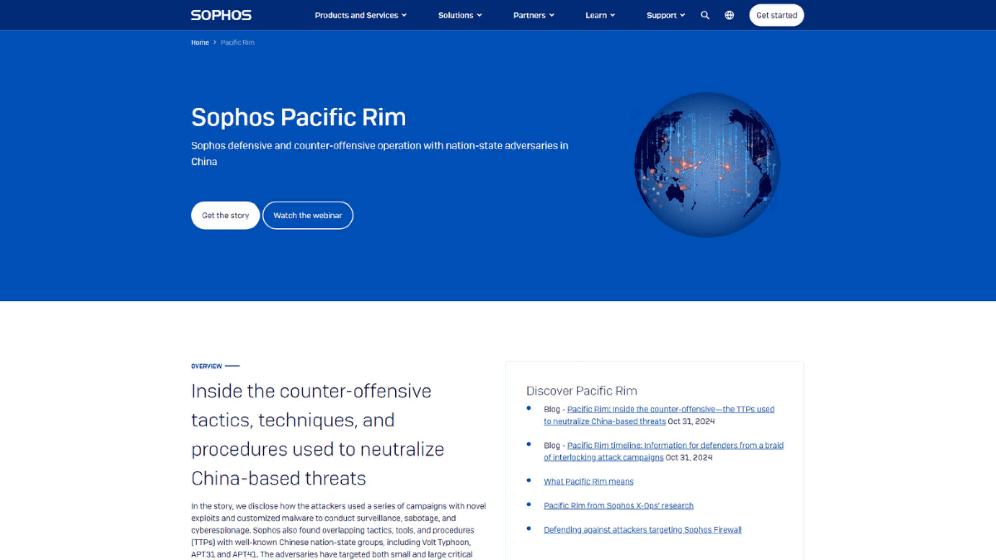Hunter Versus Spy: Sophos “Pacific Rim” Report Details its Defensive ...