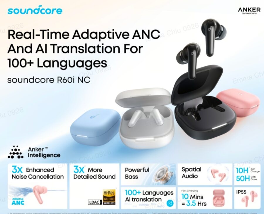 The New R60i NC from soundcore by Anker Packs Next-Generation Sound in ...