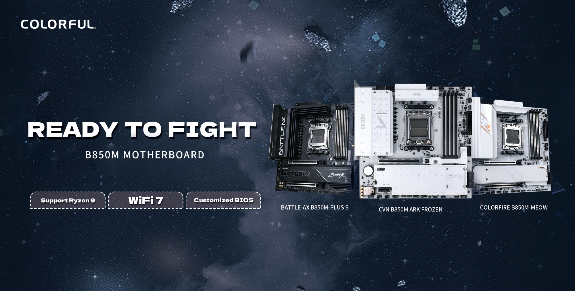 COLORFUL B850 Motherboard Expands Lineup with New CVN, Battle-Ax, and ...